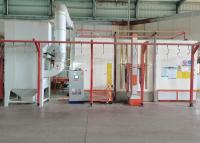 China Quick Color Change Electrostatic Powder Coating Spray Booth  Length 2600mm for sale