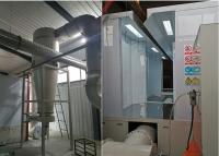China Quick Color Change Electrostatic Powder Coating Spray Booth  Length 2600mm for sale