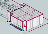 China High efficiency Gas Powder Coating Curing Oven For Powder Coating Line for sale