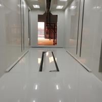 China 6m Length Electrostatic Powder Coating Room / Powder Paint Spray Booth for sale