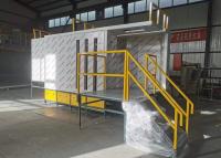China 6m Length Electrostatic Powder Coating Room / Powder Paint Spray Booth for sale