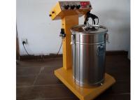 China Metal Workpiece Powder Coating Paint Machine 45W Small Powder Coating Machine for sale