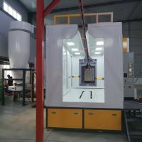 China 2880rpm Motor Powder Paint Booth For Electrostatic Spraying And Powder Recovery System for sale