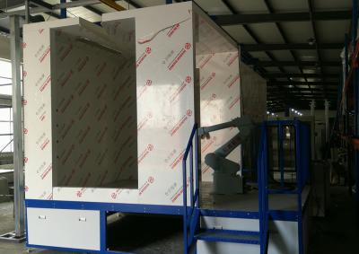 China 2880rpm Motor Powder Paint Booth For Electrostatic Spraying And Powder Recovery System for sale