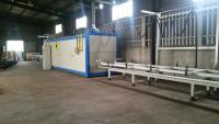 China Aluminum Profile Wood Finish Machine 15 Minutes Transfer Time for sale