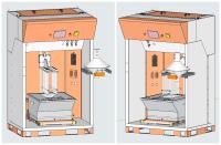 China Electrostatic Coating Machine Powder Feed Equipment 110v 220v Customized Voltage for sale