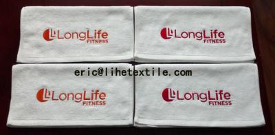 China customize towel ,printing your logo on the hand towel for sale
