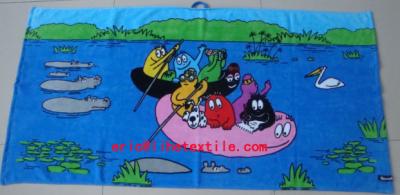 China pigment printed beach towel , loop , 100% cotton , gsm350 for sale