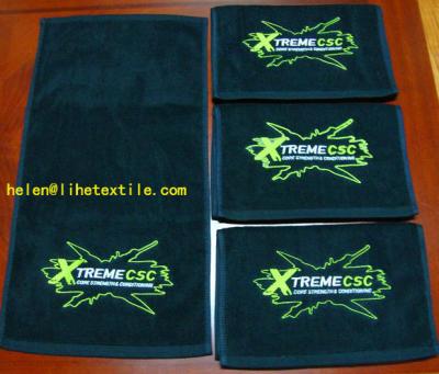 China 100% Cotton Embroidered Logo Towel 30x50cm Promotional Gift for sale