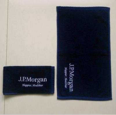 China Custom 100% Cotton Sport Towel 20x80 cm Gym Textile Series for sale