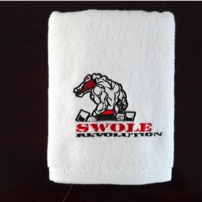 China 100% cotton high quality custome embroidery logo towel for sale