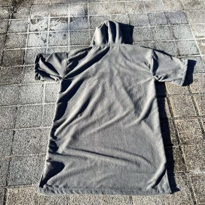 China Custom Microfiber Hooded Cape with Logo Various Patterns 180gsm 70x140cm for sale