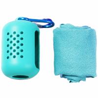 China Custom Logo Microfiber Ice Towel 30x80cm 450GSM Quick Dry Cooling Towel for sale