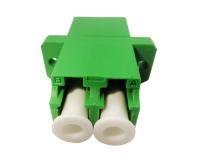 China LC Duplex Fiber Optic Adapter - Singlemode/Multimode, ≤0.2dB Insertion Loss, -40℃ to 85℃ Temperature Range for sale
