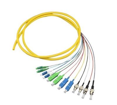 China LC/UPC to LC/UPC Single Mode OS2 Fiber Optic Patch Cord - 3.0mm G652D LSZH Cable with 0.3dB Insertion Loss for sale
