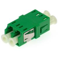 China LC Duplex Fiber Optic Adapter Flangeless for Singlemode & Multimode - 0.2dB Insertion Loss, -40℃ to +85℃ Operating Range for sale
