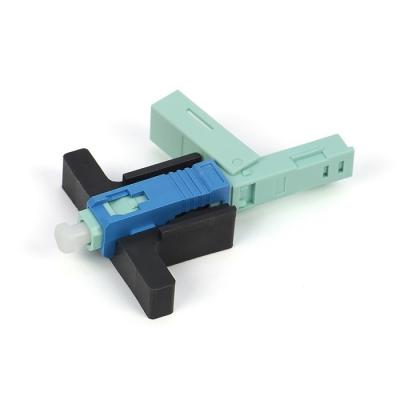 China DY SC/UPC SL-F-FCN-51 Fiber Quick Connector for 0.9mm Cable with >50dB Return Loss and ≤3 Min Assembly Time for sale