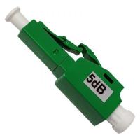 China Metal LC/UPC Fixed Fiber Optic Attenuator 1-30dB Range with -40℃ to +85℃ Temperature Rating for sale