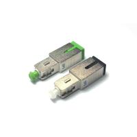 China 10dB SC/LC Singlemode Fiber Optic Attenuator - Rectangular Fixed Type with ±0.5dB Accuracy and 200mW Power Rating for sale