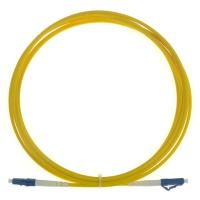 China LC/UPC to LC/UPC Single Mode OS2 Fiber Optic Patch Cord - 3.0mm G652D LSZH with ≤0.3dB Insertion Loss for sale