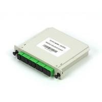 China 1x8 SC/APC PLC Fiber Optic Splitter G657A1 LGX Cassette 130x100x25mm for FTTx Networks for sale