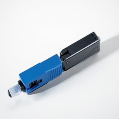 China SC Fast Connector 5508 Single Mode Fiber Optic with ≥50dB Return Loss and ≤0.5dB Insertion Loss for FTTH Networks for sale