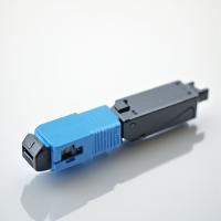 China SC APC Fiber Optic Fast Connector 3000PCS/CTN with ≤0.5dB Insertion Loss for FTTH Networks for sale