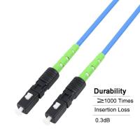 China DY Fiber Quick Connector LC UPC Single Mode with ≤0.3dB Insertion Loss and -40°C to +85°C Temperature Range for sale