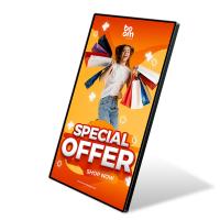 China Indoor 43 inch Wall Mounted Touch Screen Kiosk Digital Signage Display Monitors for sale