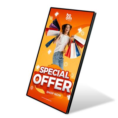 China Indoor 43 inch Wall Mounted Touch Screen Kiosk Digital Signage Display Monitors for sale