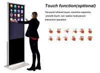 China 4K LCD Touch Screen 42 49 50 55 65 Inch Digital Signage Display Floor Standing for sale