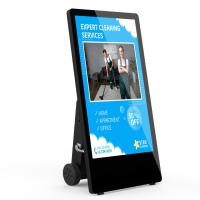 China Portable Battery Advertising Display Player 32 Inch LCD Digital Signage Kiosk for sale