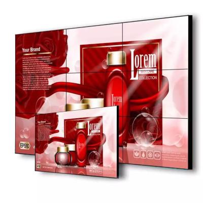 China Indoor Advertising Video Wall Narrow Bezel Mulit Splicing Digital Signage Video Wall for sale