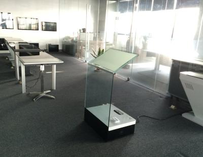 China Holographic Projection Screen Kiosk Holo Projector Multimedia Kiosk for sale