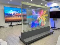 China 55 65 75 Inch Commercial Display OLED Video Wall Curved Flexible Screen for sale
