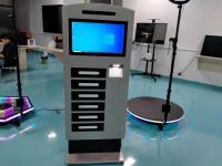 China 22 Inch 5MS Digital Signage Kiosk Cell Phone Charging Vending Machine for sale