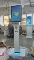 China Mini Curved 23.6inch Self Service Kiosk With Touch Screen Ordering for sale