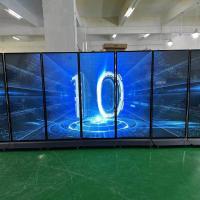 China 69.3inch Free Standing Digital Signage Indoor Ultra-thin LCD Full Screen for sale