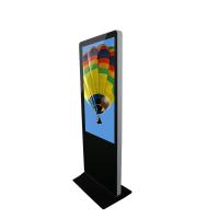 China Ultra silm Retail digital signage kiosk with fhd lcd 450cd/m2 brightness for sale