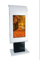 China Floor Standing Outdoor LCD Digital Signage Touch Screen Double Faces 2000 Nits for sale