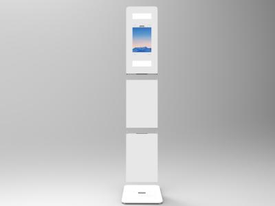 China Multi Language Digital Signage Kiosk Remote Control Multimedia Ipad Kiosk Stand for sale
