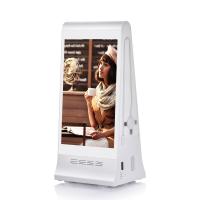 China 8inch Tabletop Digital Order Call Display LCD Screen Advertising Player with Menu Power Bank for sale