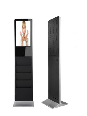 China 22'' LCD Newpaper Digital Signage Kiosk Information 10 Point For Shopping Mall for sale