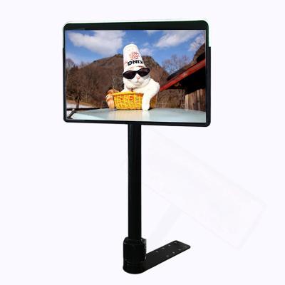 China Android Black Color Rotate Wall Mounted Digital Signage 22 Inch Double Sided For Casino Platform for sale