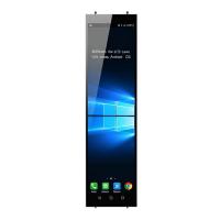 China 88inch Bar LCD Screen with Android OS Infrared Touch Screen for Vertical Installation in Malls for sale