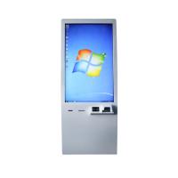 China Cinema / Restaurant Touch Screen Kiosk Systems With Barcode Scanner / Ticket Printer for sale