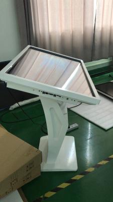 China IR Touch Interactive Floor Standing Kiosk High Brightness 50/60HZ For All Location for sale