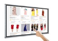 China Advertising Display OEM Factory 55 Inch Stand Monitor Kiosk Network Video Player Terminal Touch Screen  Interactive LCD for sale
