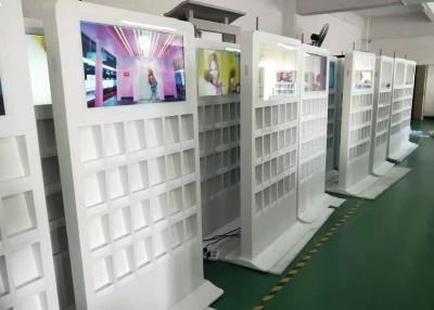 China Touch Screen Kiosk Android 7.1 Vertical Multimedia  55in Magazine Holder for sale