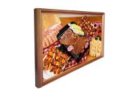 China 32 Inch Smart Digital Signage Wall Mounted Advertising Display Art Photo Frame for sale